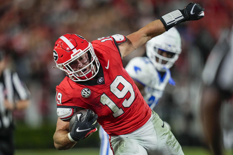 Las Vegas Raiders Pick Georgia Te Brock Bowers In Round 1 Of 2024 Nfl