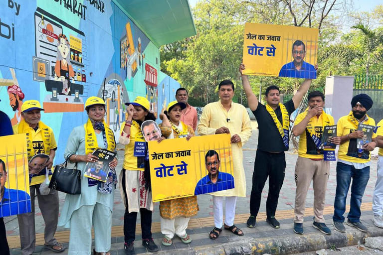 Jail Ka Jawab Vote Se Aaps Ls Poll Campaign Song Launched