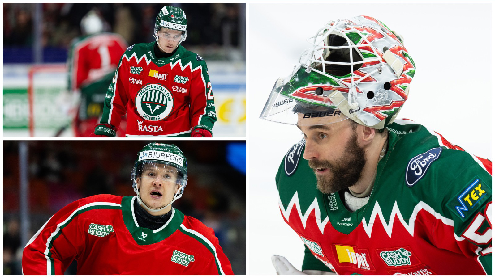 Frans Tuohimaa Erik Borg Och Pontus Johansson Lämnar Frölunda