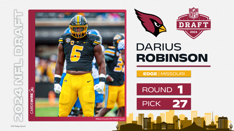 Instant 2024 Nfl Draft Grades Arizona Cardinals Select Darius Robinson