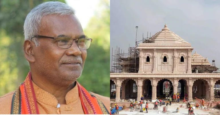 Ayodhya Ram Mandir This Dalit Man Laid The Foundation Stone Of Ram Mandir