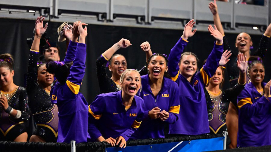 Lsu Gymnastics Advances To Ncaa Championships