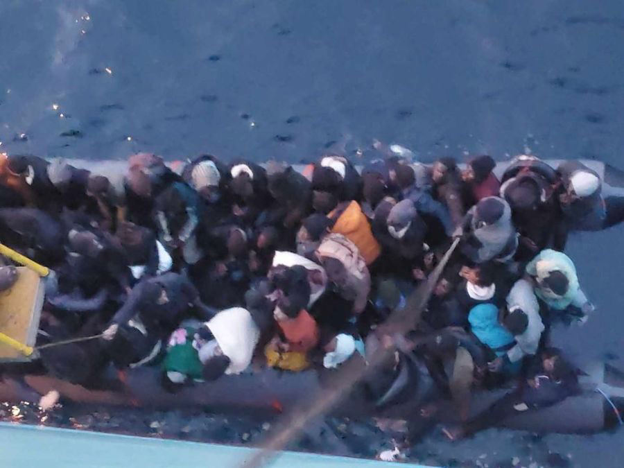 Norfolk Based Ship Rescues Migrants Off Moroccan Coast