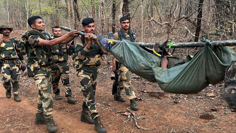 Chhattisgarh Naxal Killed In Encounter In Bijapur 80 Naxalites Killed