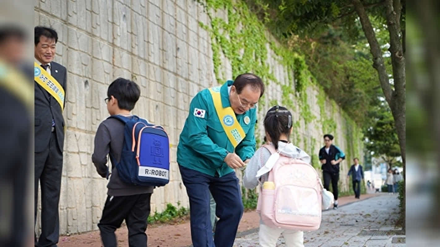 하윤수 부산교육감 “안전한 통학로 정책 최우선 실현”