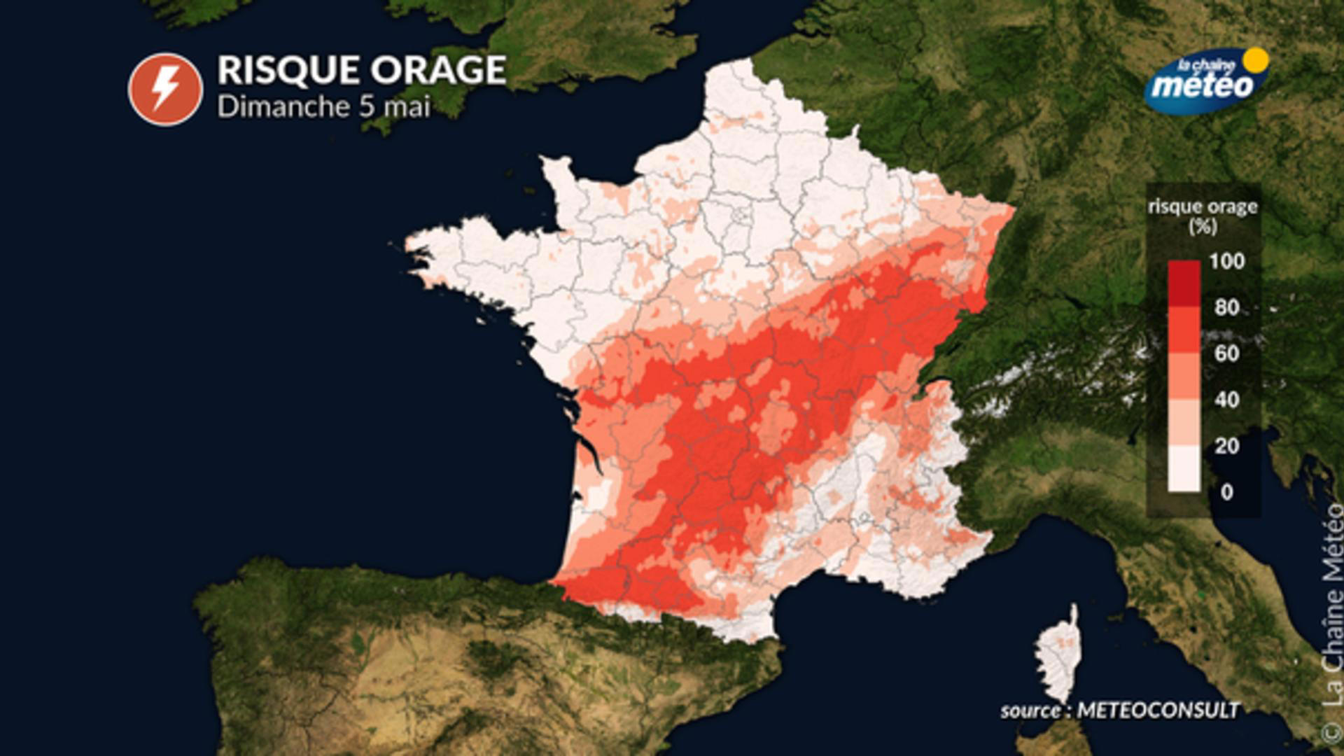 Orages Grêle Et Pluies Abondantes Ce Dimanche Soir Et Lundi Les