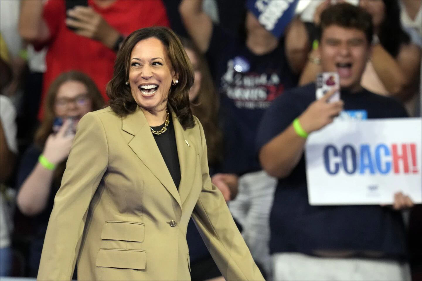 Fact Checking Kamala Harris And Tim Walz At An Arizona Campaign Rally