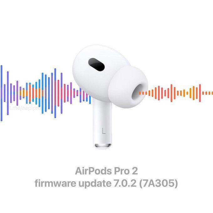 苹果向 Airpods Pro 2 耳机推送 7a305 新固件