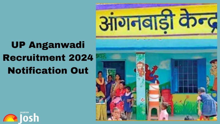 Up Anganwadi Recruitment 2024 Notification Out Apply Online At