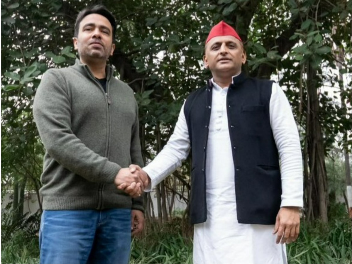 Ls Polls Akhilesh Yadav Announces Sp Rld Alliance Jayant Chaudharys