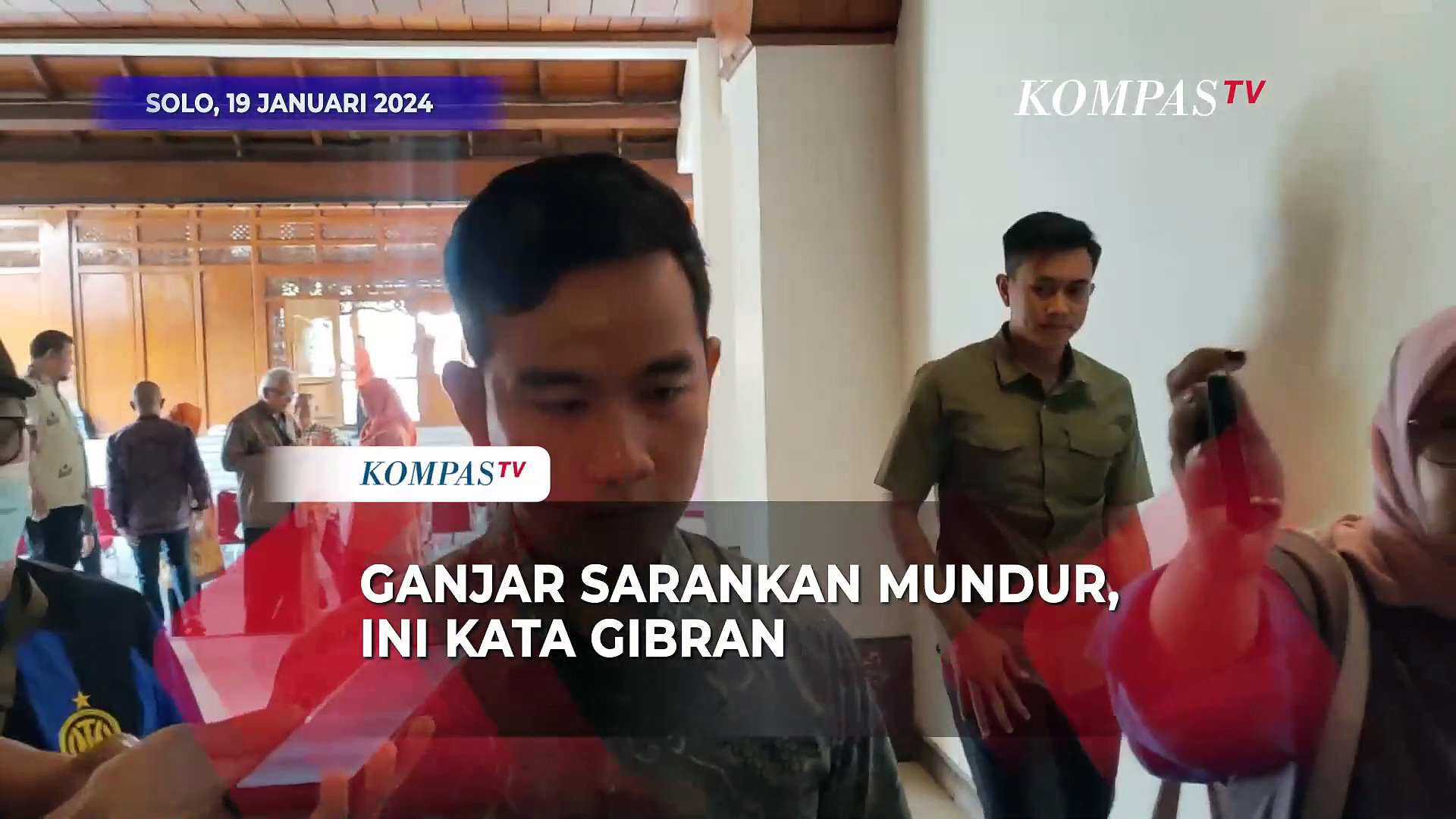 Ganjar Sarankan Mundur Dari Wali Kota Solo Ini Respons Gibran