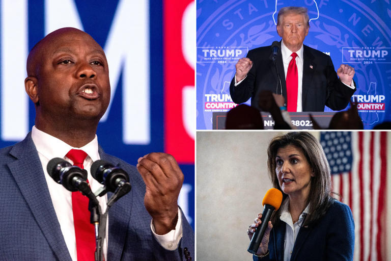 Sen Tim Scott Endorses Donald Trump In Snub To Nikki Haley