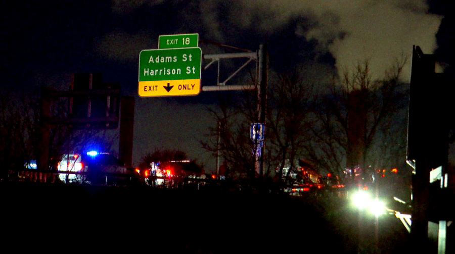 Stolen Car Leads Syracuse Police On Chase Crashes On I 81 North At