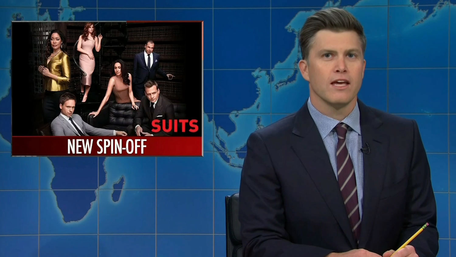 ‘snls Weekend Update Takes On ‘suits Spinoff Donald Trump And Maga