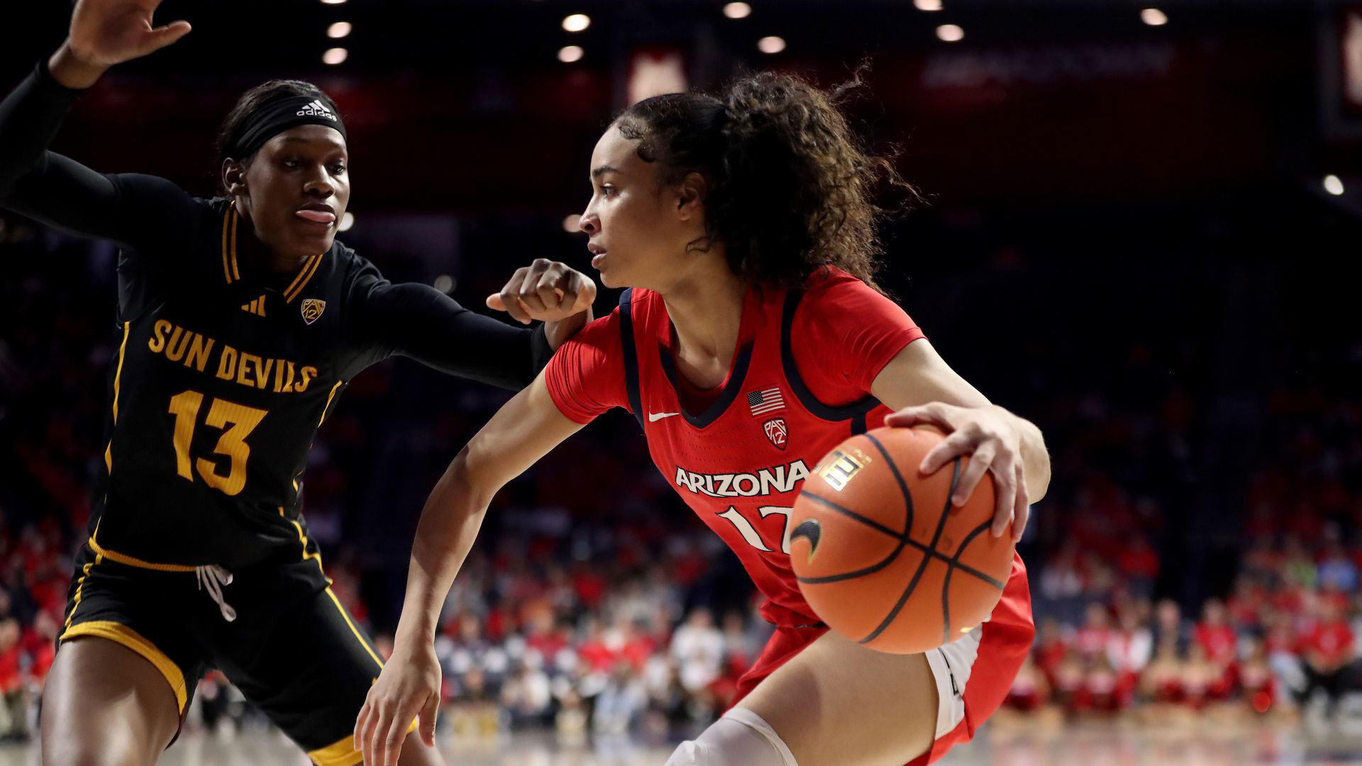 Arizona Womens Basketballs Inside Game Key To Season Sweep Of Asu