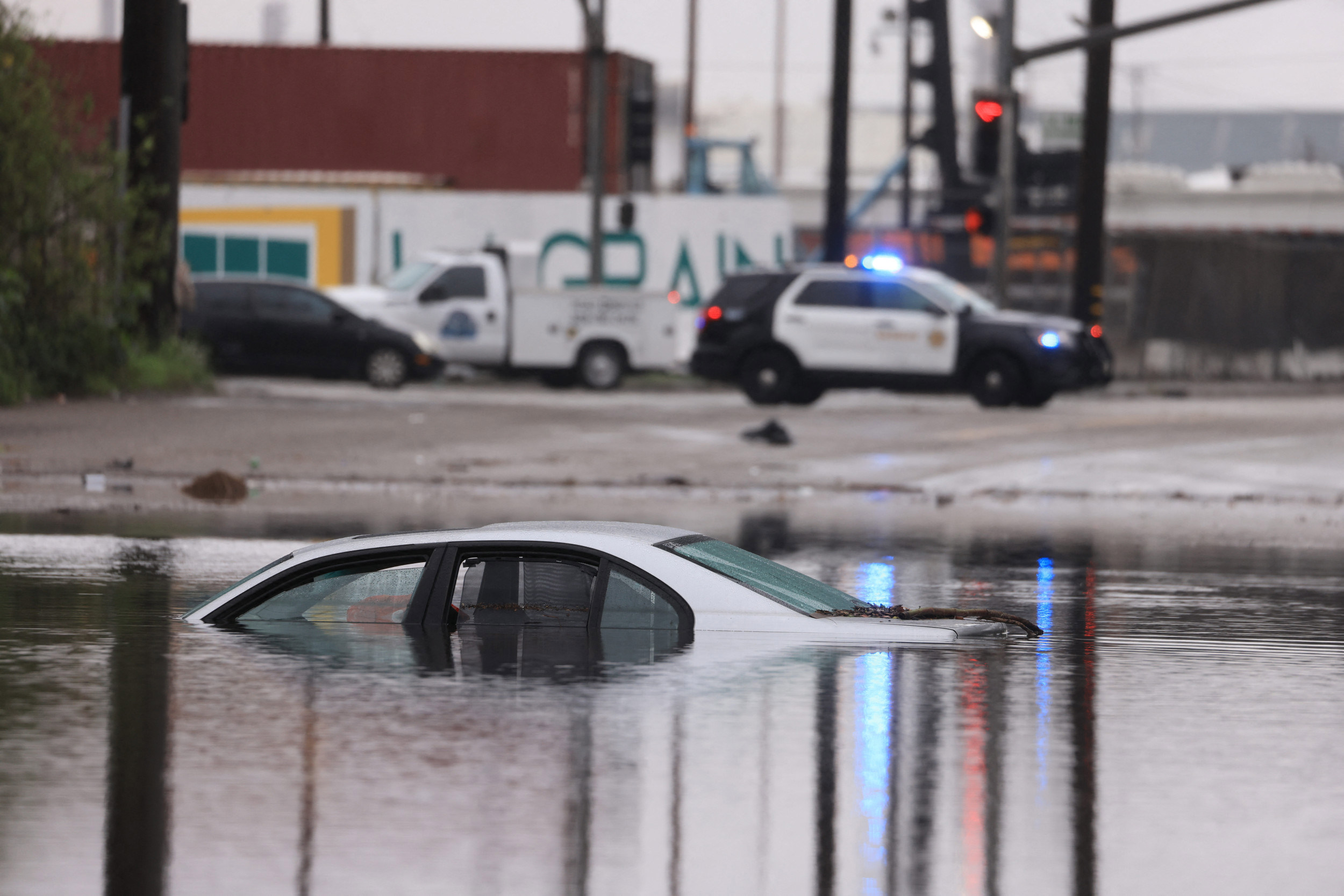 California Flooding Video Shows Damaging Mudflow Strike Los Angeles