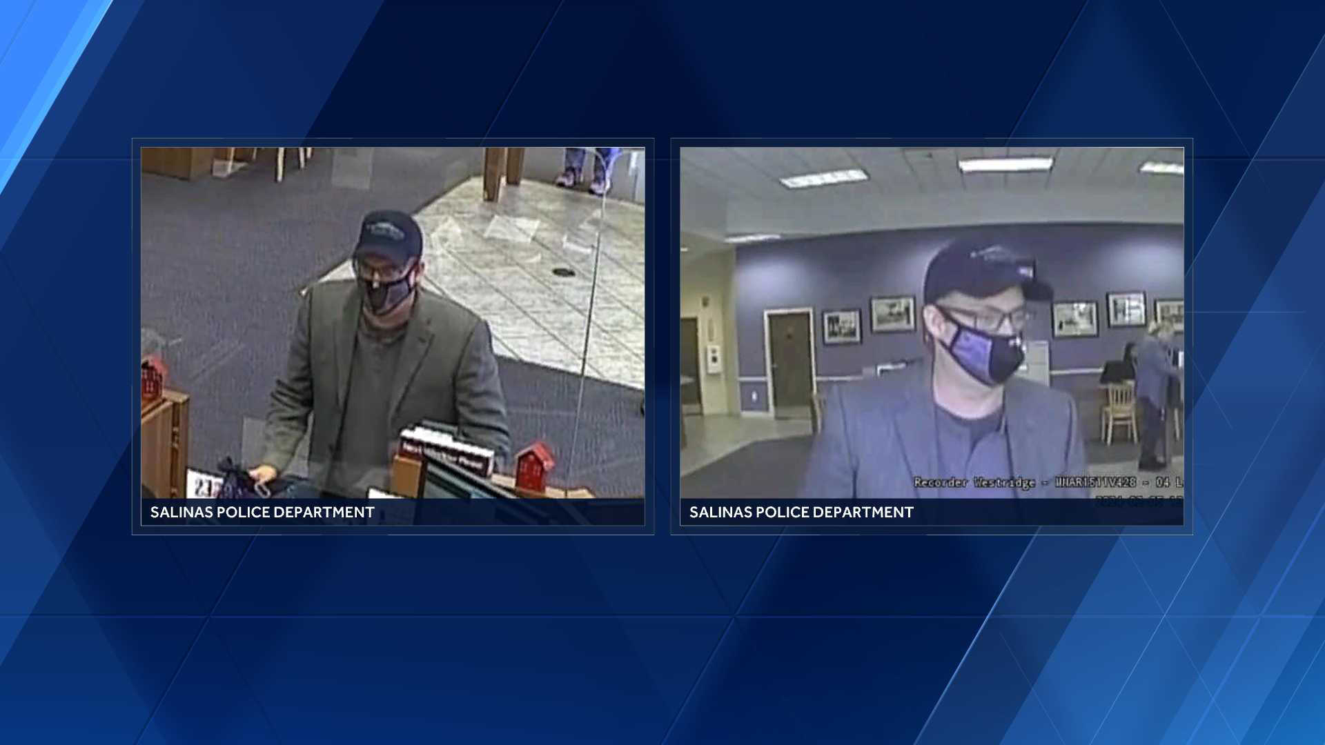 Salinas Bank Robber Arrested Connected To Another Bank Robbery Attempt