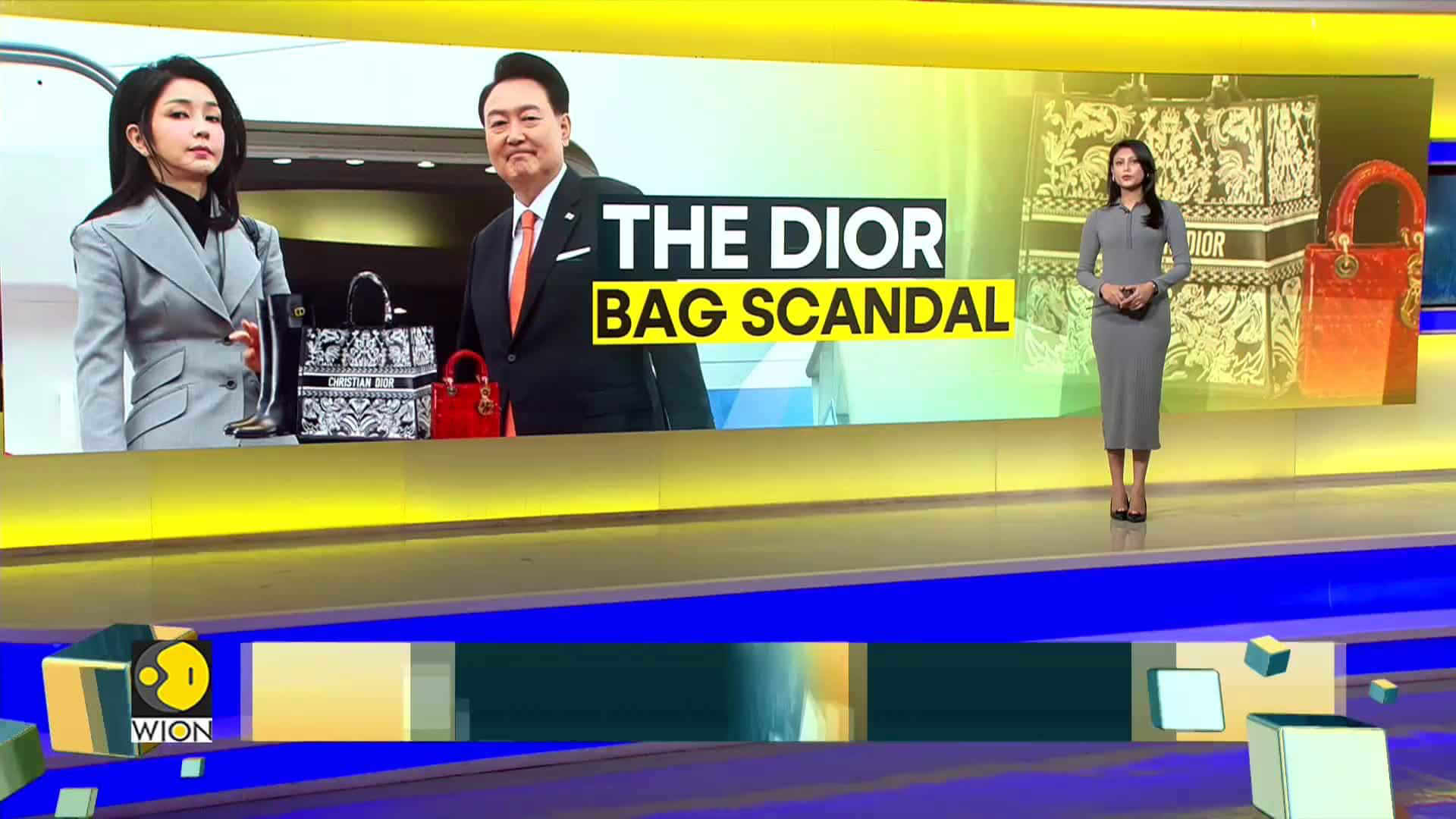 South Koreas First Lady Caught Accepting Dior Bag As A T