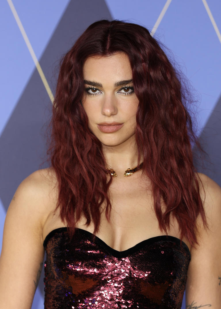 Dua Lipa Matches Her Hair To Her Dazzling Sequined Dress At ‘argylle