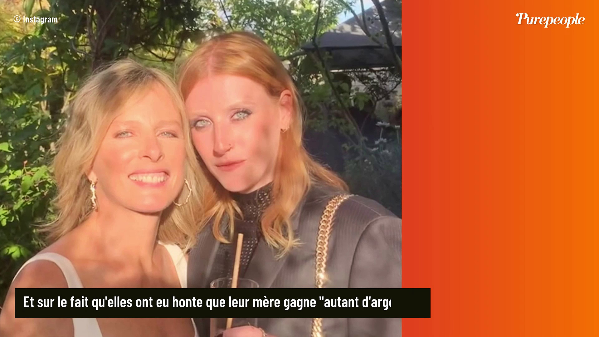 Que Je Gagne Autant Dargent Karin Viard Ses Filles Simone Et