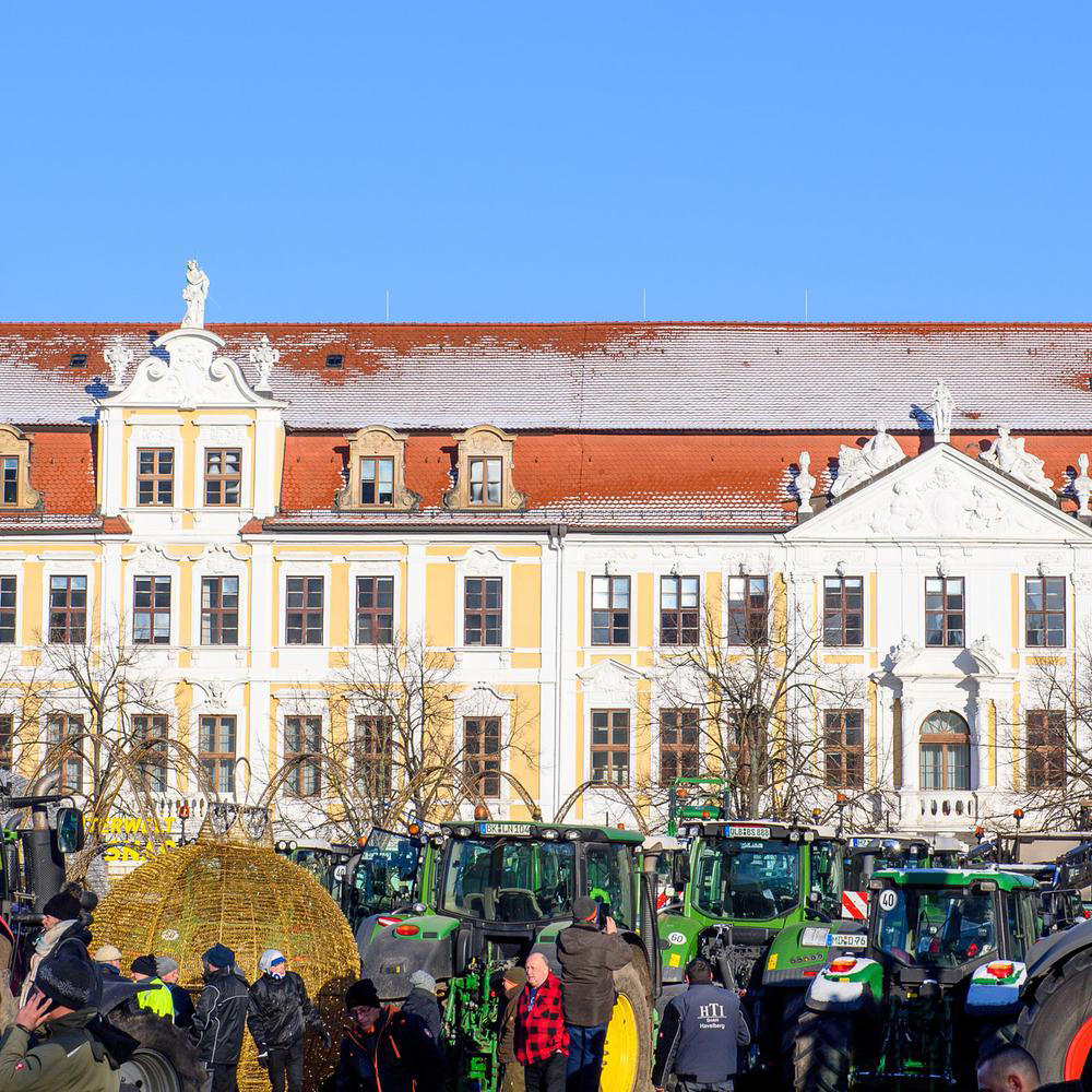 Wegen Bauernprotesten Landtag Von Sachsen Anhalt Sagt Für Samstag