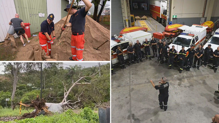 Hundreds Call For Help Thousands Without Power After Cyclone