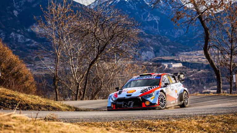 Rallye De Monte Carlo Thierry Neuville Reste En Tête à Lissue De La