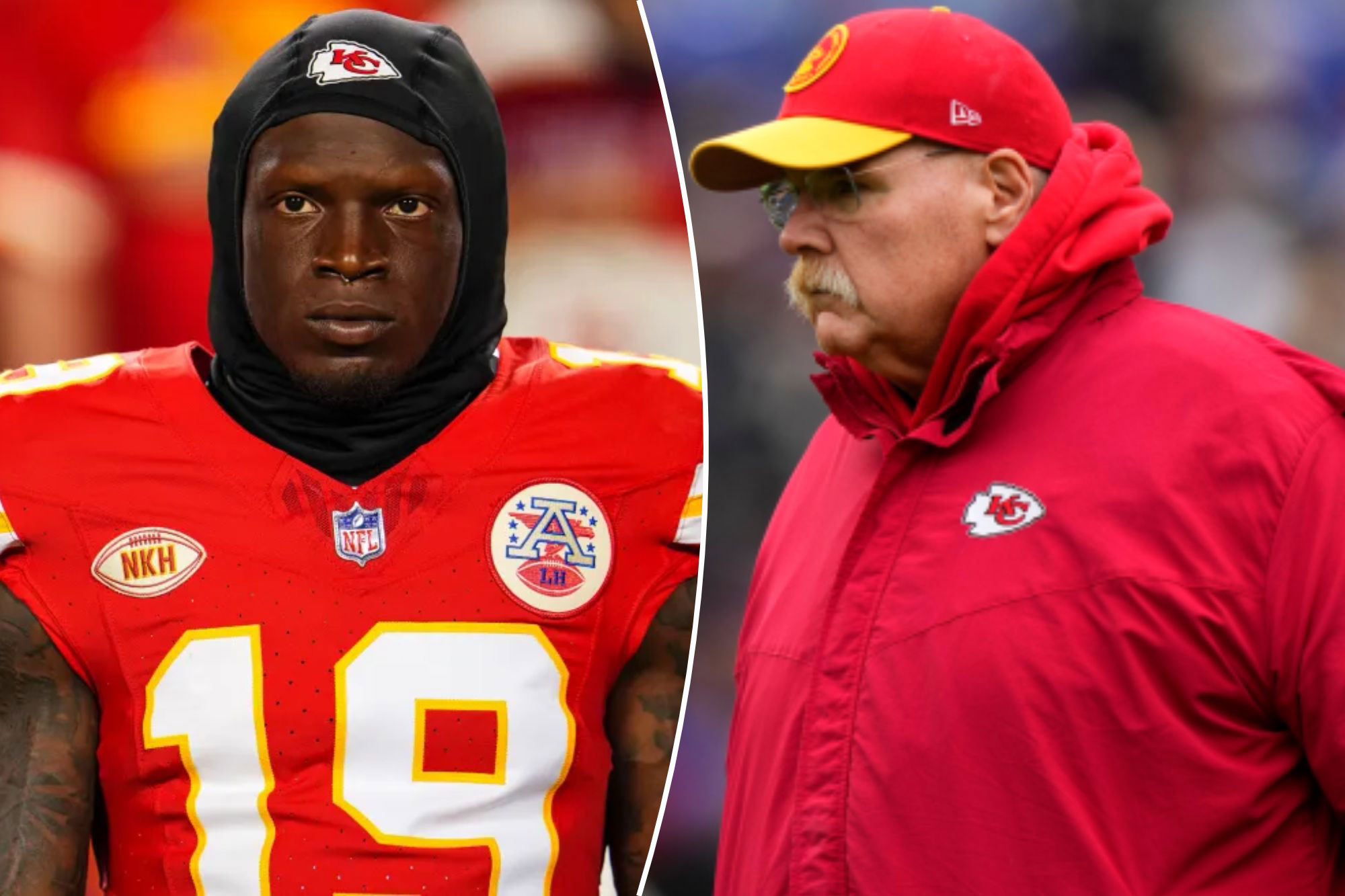 Chiefs Andy Reid Says Kadarius Toney Injury Not ‘made Up After