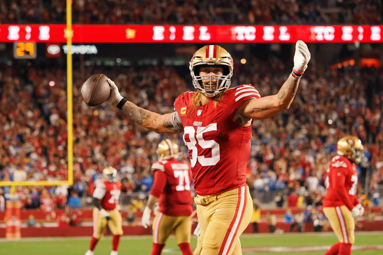 George Kittle Used Meme To Speak 49ers Nfc Championship Comeback Into