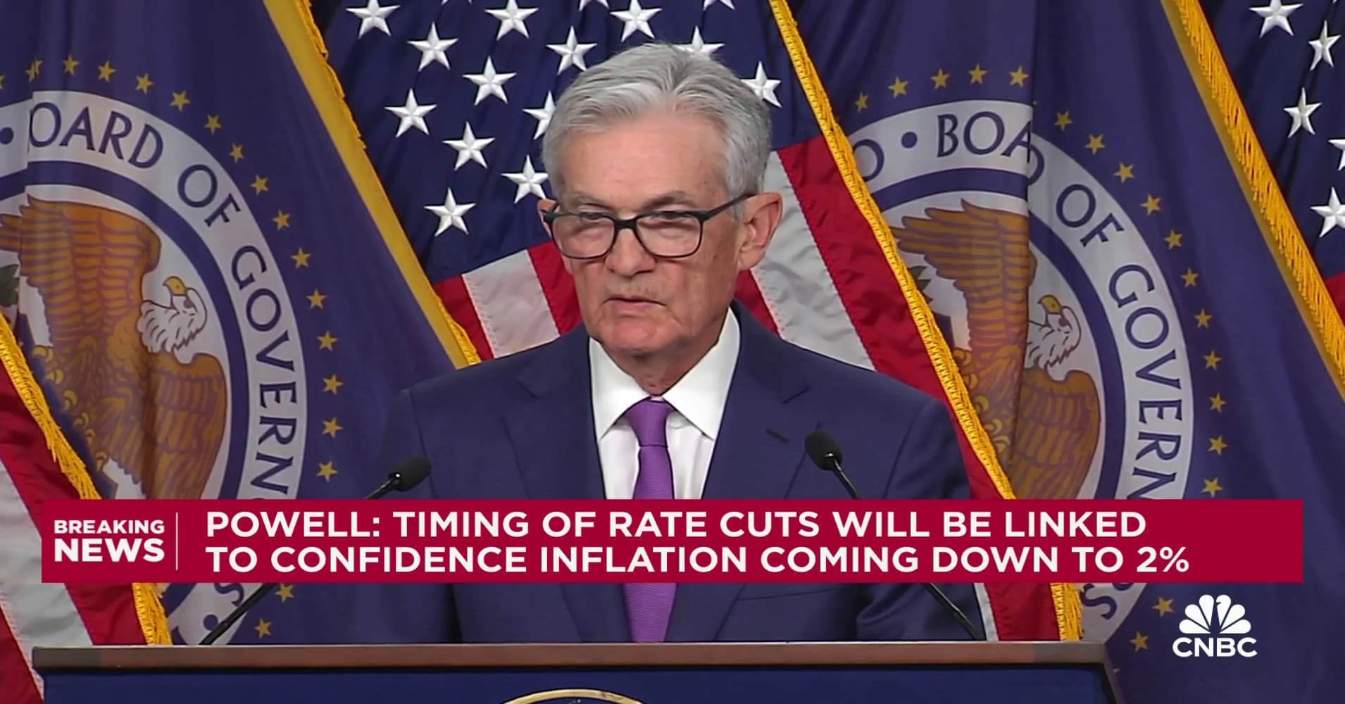 Fed Chair Powell There Was No Proposal To Cut Rates At This Meeting