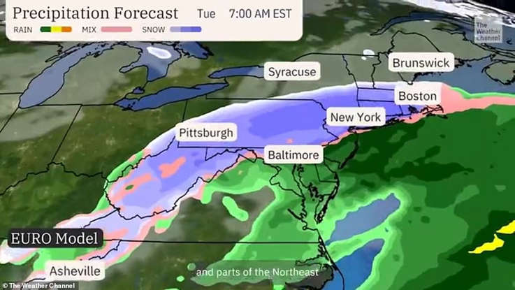 Northeast Braces For Massive Winter Storms Set To Hit Next Week