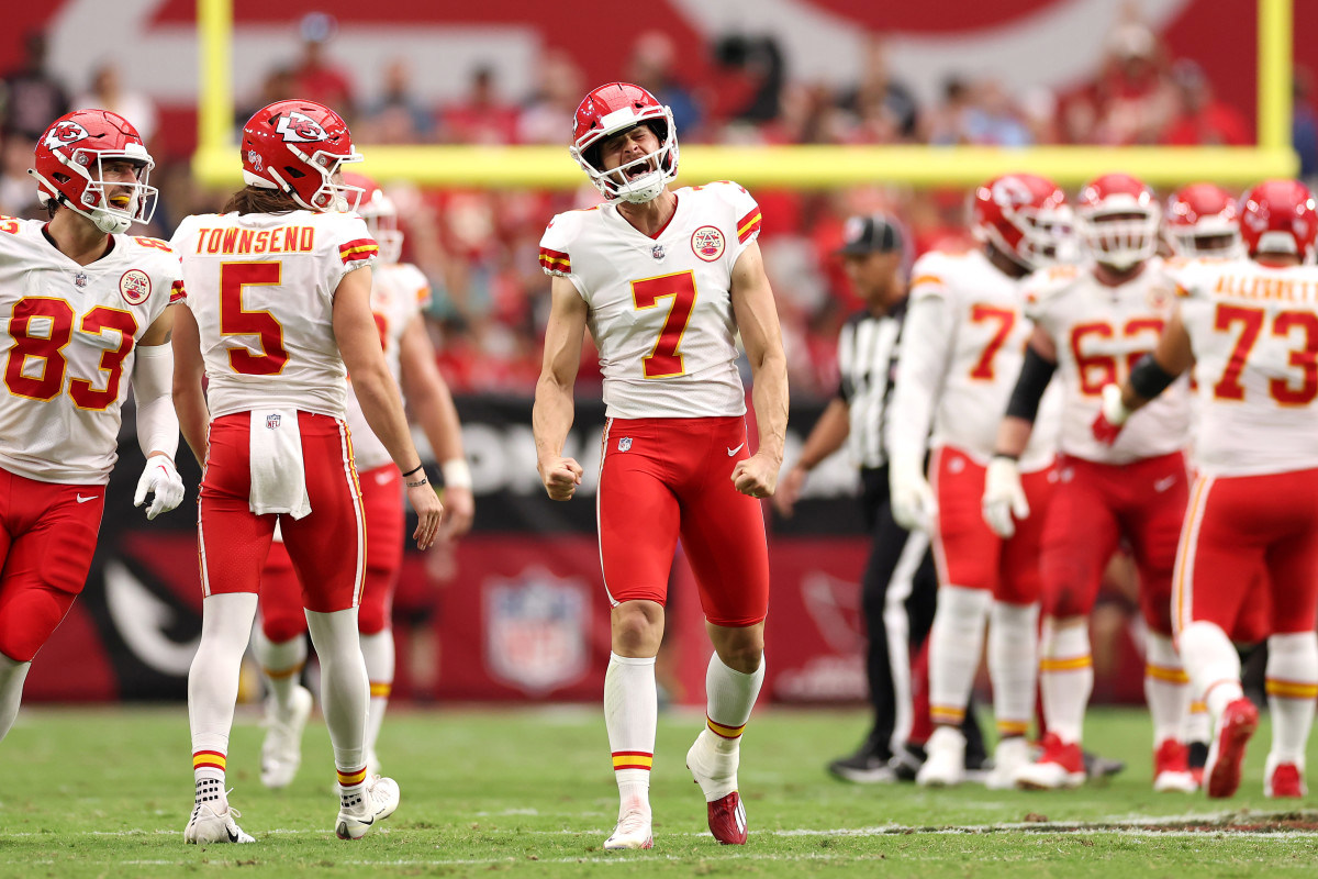 Chiefs Kicker Harrison Butker Drilled 70 Yarder In Pregame Warmups