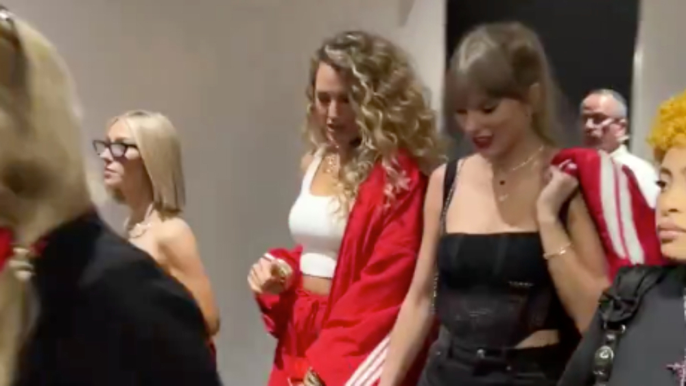 Taylor Swift Arrives At Super Bowl With Blake Lively And Ice Spice