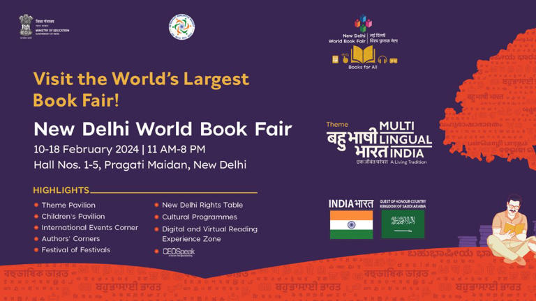 New Delhi World Book Fair 2024 Date Timings Heres How To Buy The