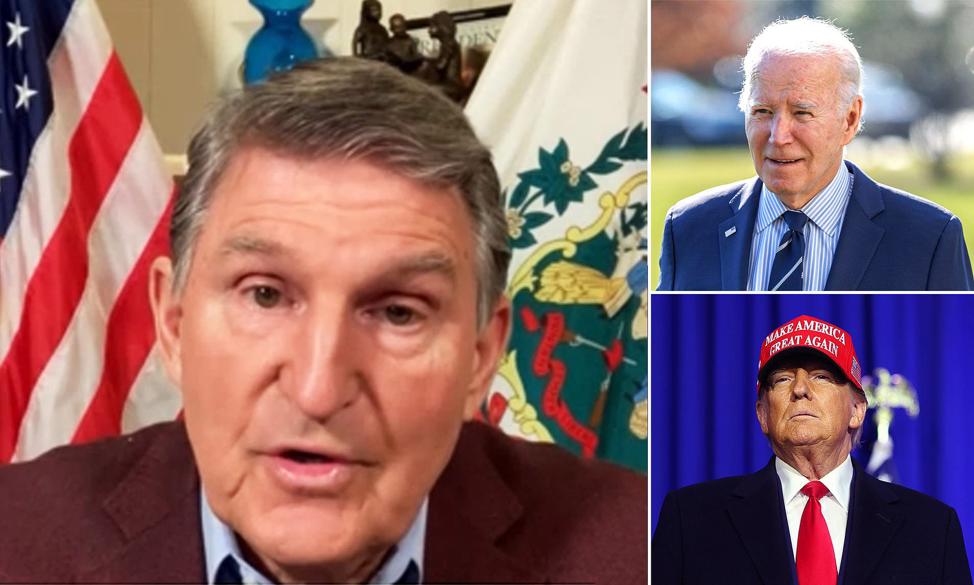 Democrat Joe Manchin Refuses To Endorse Biden Senator Who Announced He