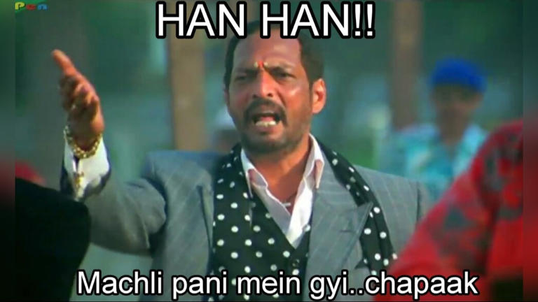 The Best Of Ek Machhali Paani Mein Gayi Chappak Memes That Will Make