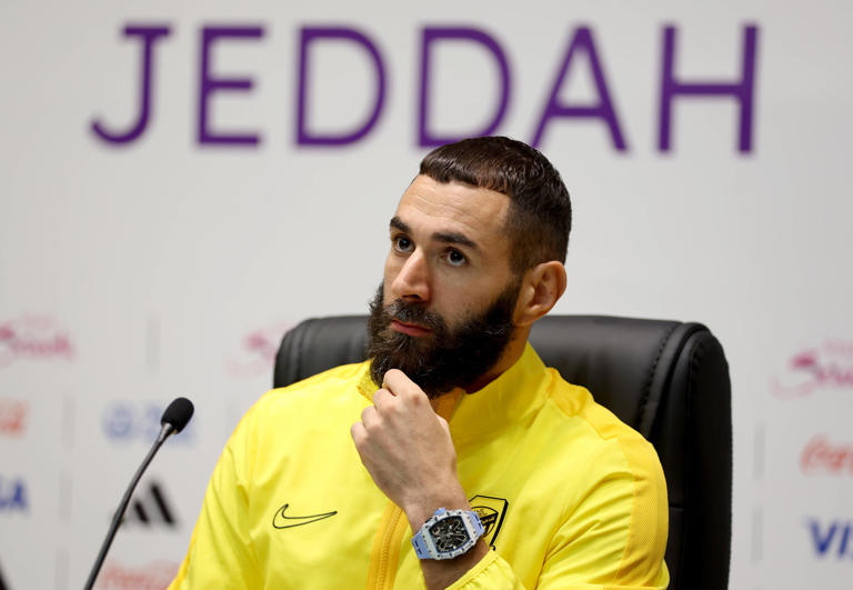 Karim Benzema De Retour Avec Al Ittihad Sur Le Terrain Marque Contre