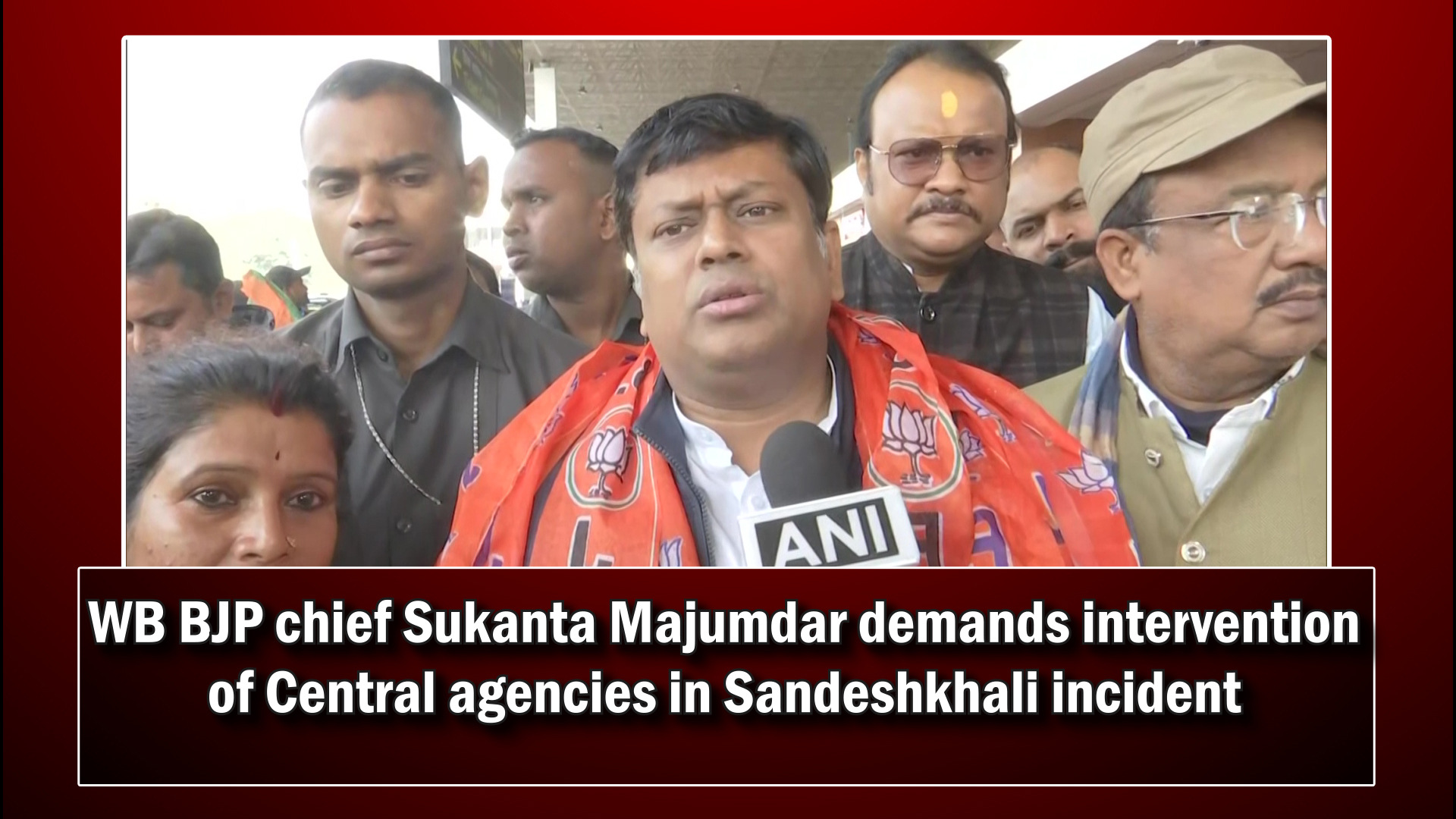 Wb Bjp Chief Sukanta Majumdar Demands Intervention Of Central Agencies