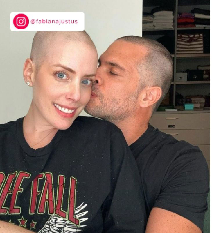 Fabiana Justus Se Derrete Por Marido Após Ele Raspar Cabelo Em