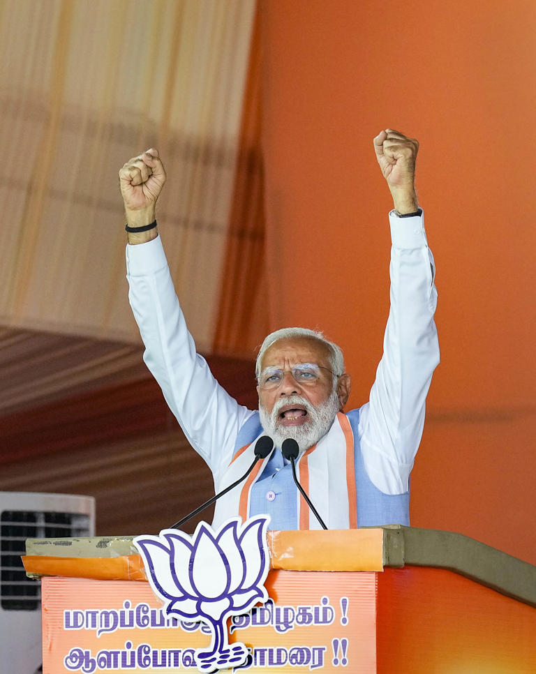 India Alliance Has Conceded Defeat Says Pm Modi In Tamil Nadu Rally