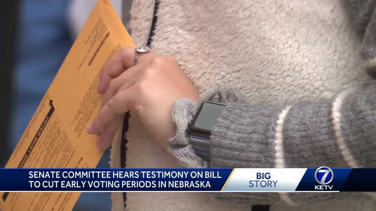 Douglas County Election Commissioner Says Early Voting Legislative Bill