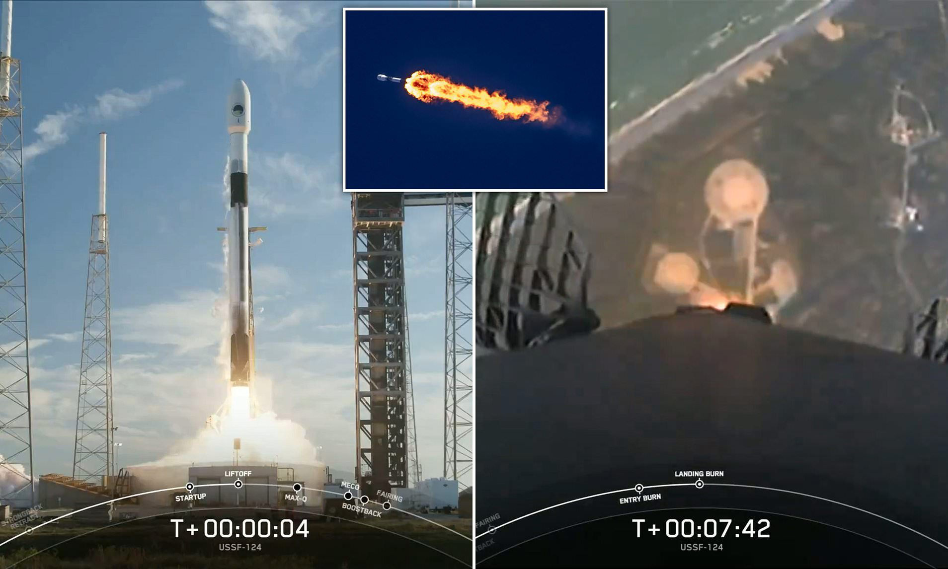 Spacex Rocket Launch Sparks Fevered Speculation After It Launches From