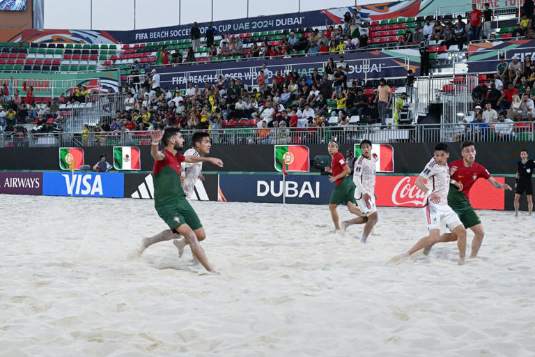 Fifa Beach Soccer World Cup Uae 2024 Portugal Thrash Mexico 8 2