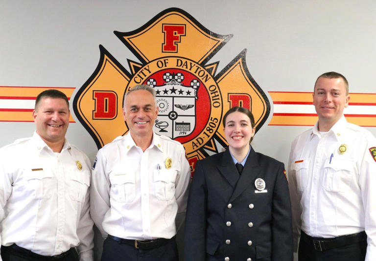 Dayton Fire Department Emt Promoted To Paramedic