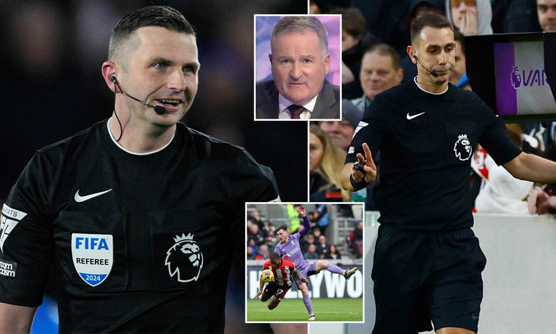 Var Operators Are Scared Of Michael Oliver Richard Keys Claims