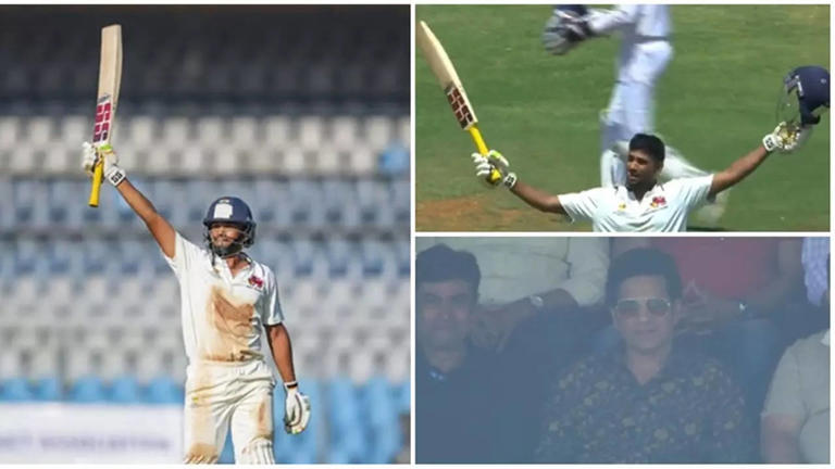 Musheer Khan Breaks Sachin Tendulkars Record With Century In Ranji