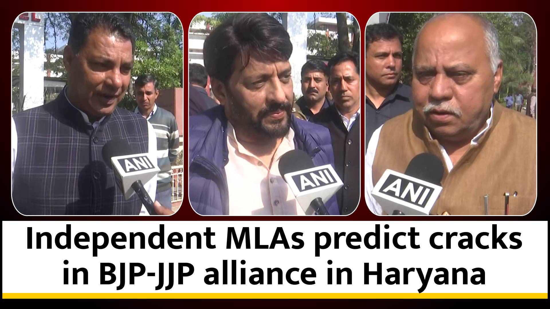 Independent Mlas Predict Cracks In Bjp Jjp Alliance In Haryana