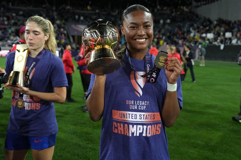 Who Is Jaedyn Shaw Uswnts Golden Ball Winner At Just 19 Has Bright Future