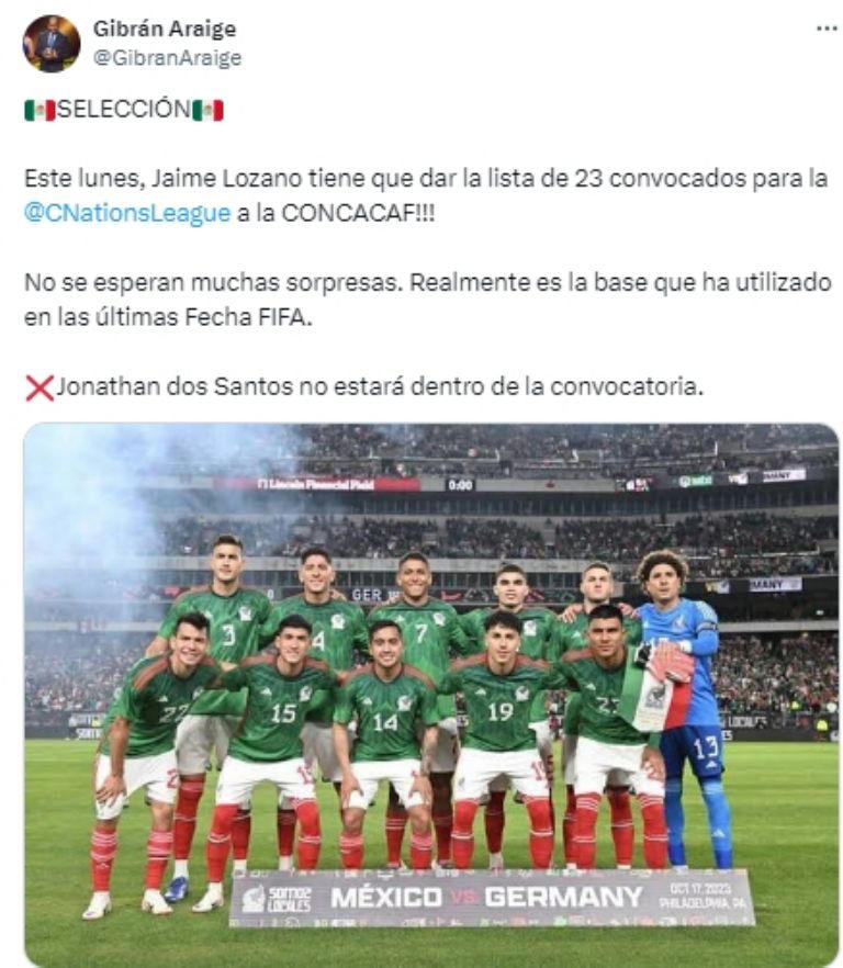 Jugador Del Club América Será Descartado De La Selección Mexicana A