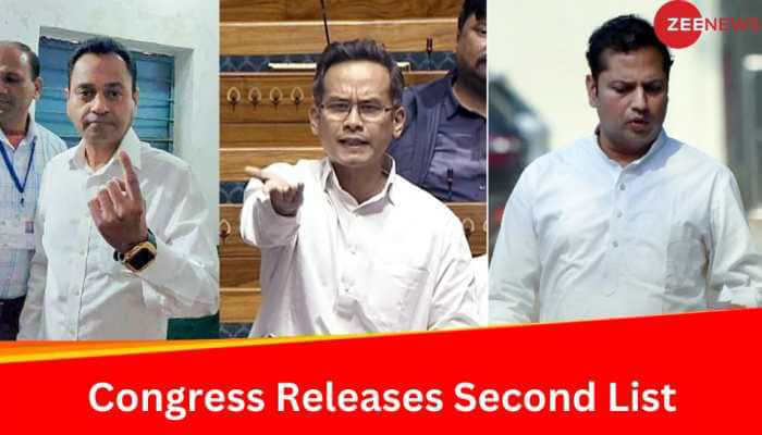 Lok Sabha Polls Congress Announces 43 More Candidates Fields Nakul